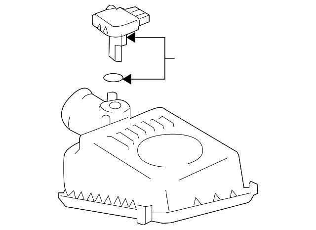 2005-2008 Toyota Corolla Upper Cover 17705-22180 | Toyota Parts Center