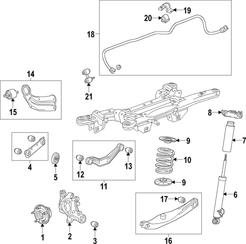 Rear Suspension for 2015 Buick Regal | World Parts Direct