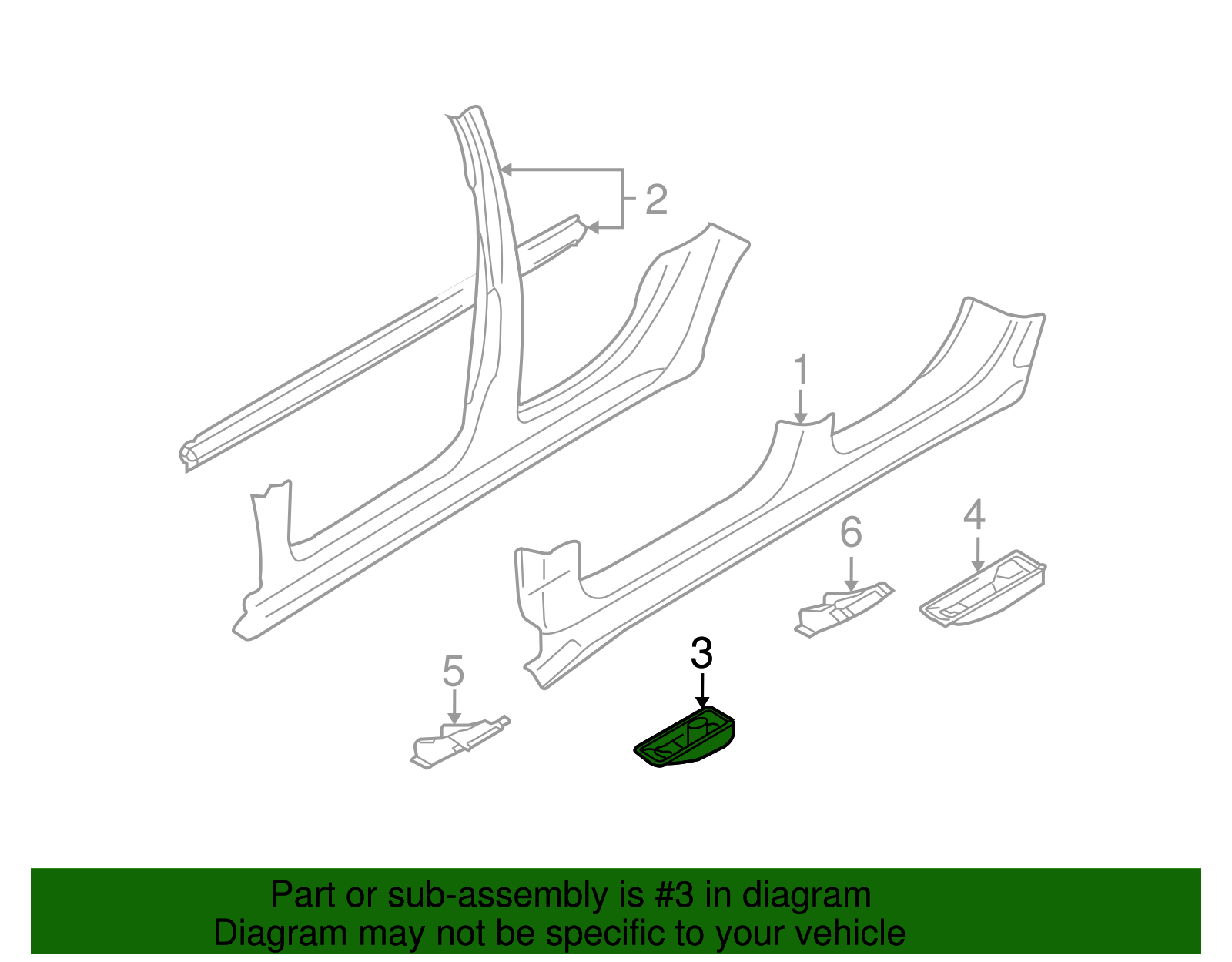 4F0-802-845 - Jacking Bracket 2005-2011 Audi | Audi OEM Parts Guy
