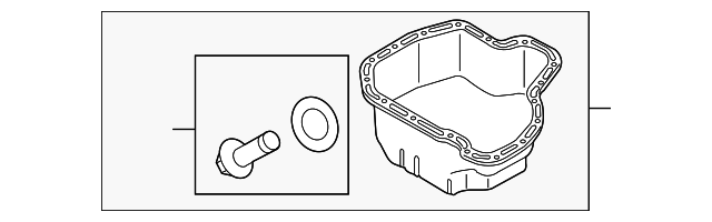 2010-2016 GM Engine Oil Pan 12669869 | Capital Chevy Parts