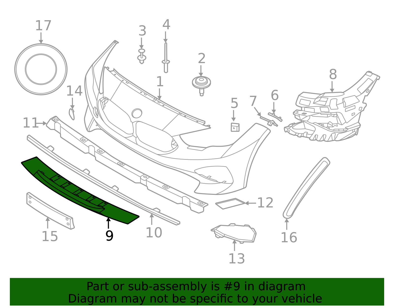 51118075968 - 2020-2024 BMW Lower Panel (51-11-8-075-968) | BMW of ...