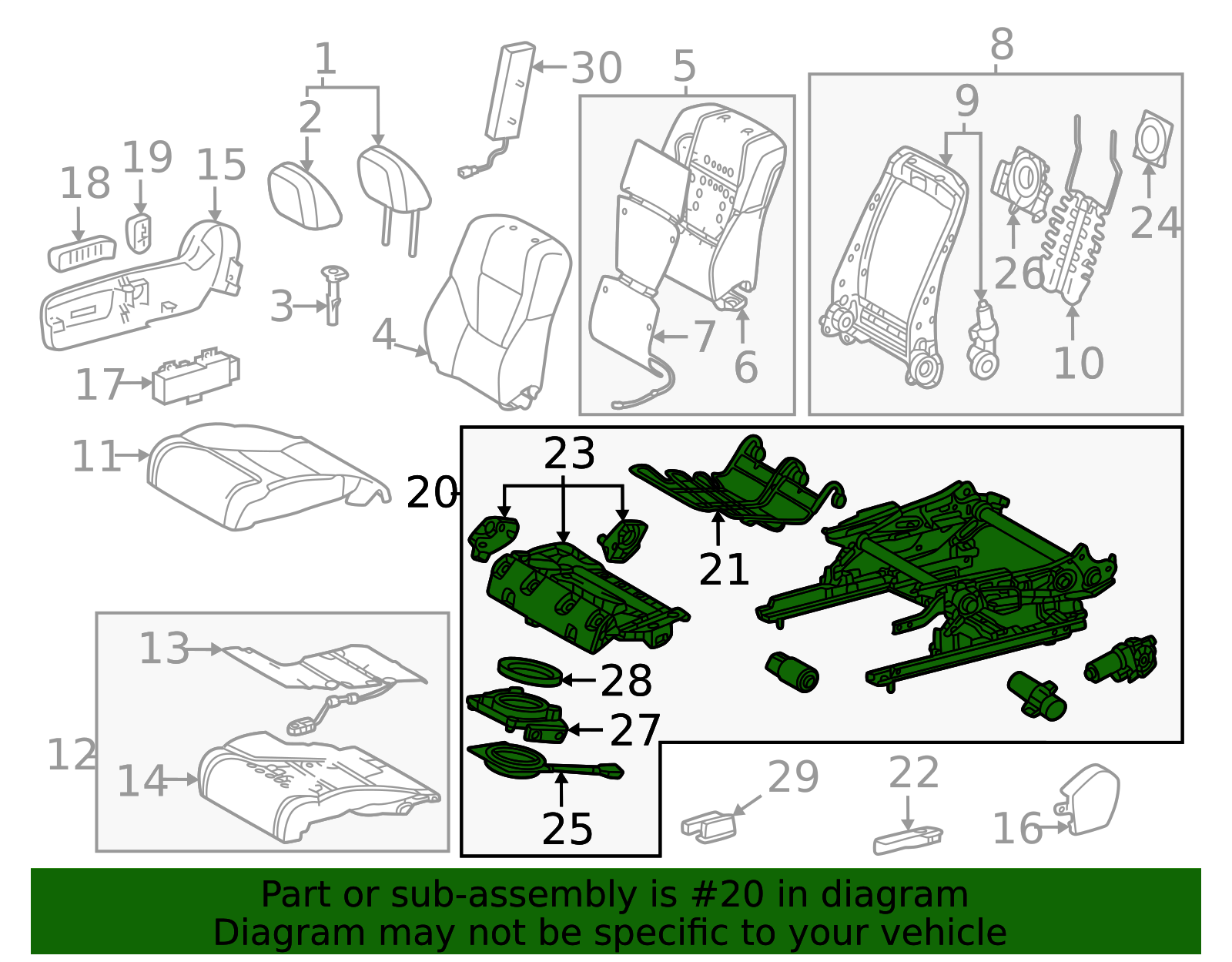 Seat Track 71110-AK040 | Lithia Toyota Parts