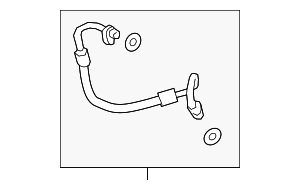 2013-2021 Nissan NV200 Discharge Hose 92490-9SH0A | OEM Parts Online