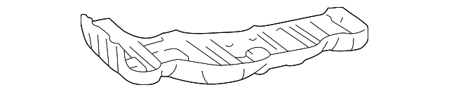 Genuine Toyota Fuel Tank Skid Plate part# 77606-60120 for 1998-2007 ...