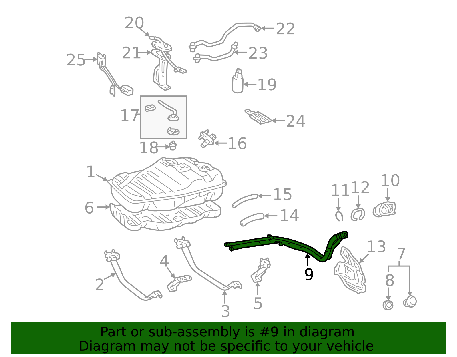 7720160531 - Filler Pipe 2001-2002 Toyota Land Cruiser | Toyota San ...