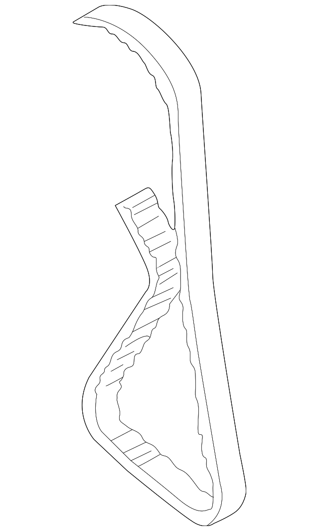 MD182294 - Belt 1992-1999 Mitsubishi | Mitsubishi Direct Parts