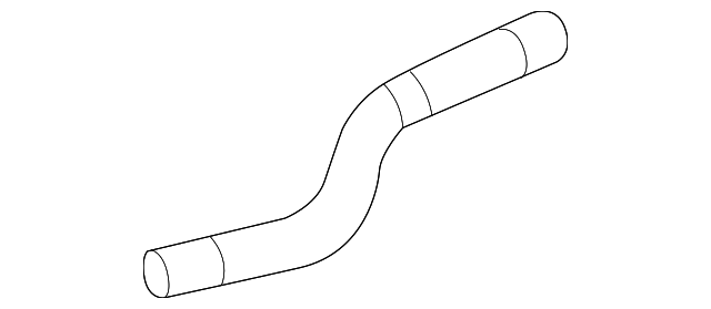 2018-2024 GM Radiator Inlet Hose 84819088 | Courtesy Parts