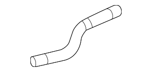 2018-2024 GM Radiator Inlet Hose 84819088 | Courtesy Parts
