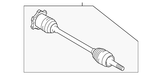 2009-2025 Nissan Axle Assembly 39600-1BP0B | Temecula Nissan Parts