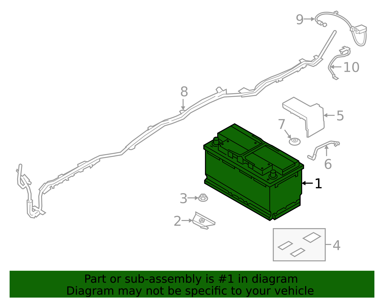 2021-2024 Toyota GR Supra Vehicle Battery 28800-WAA02 | Country Hills ...