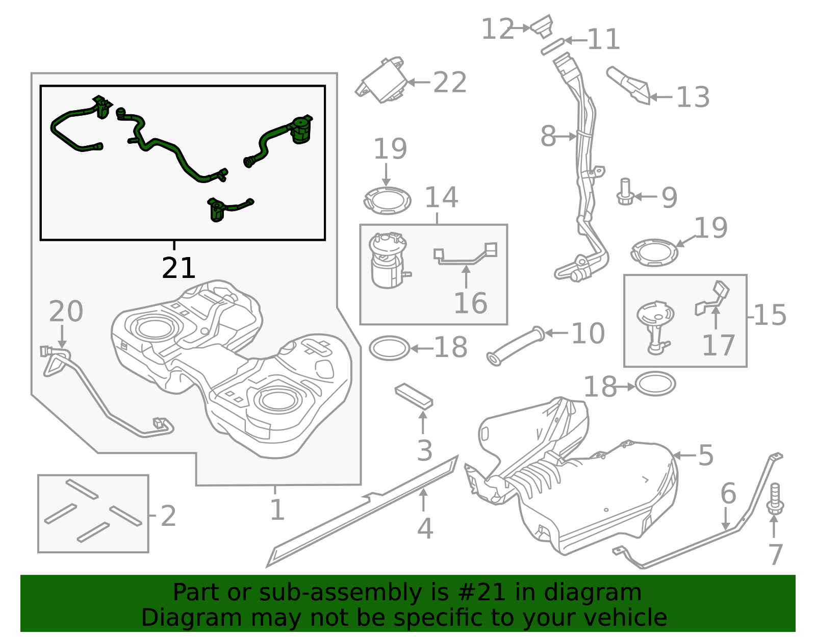 2015-2023 Ford Pressure Sensor EJ7Z-9F972-A | Ford OEM Parts Outlet