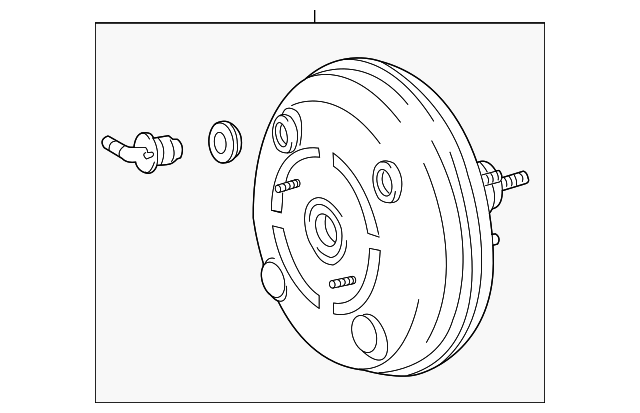 Genuine Toyota Power Booster part# 44610-02840 for 2014-2019 Toyota ...