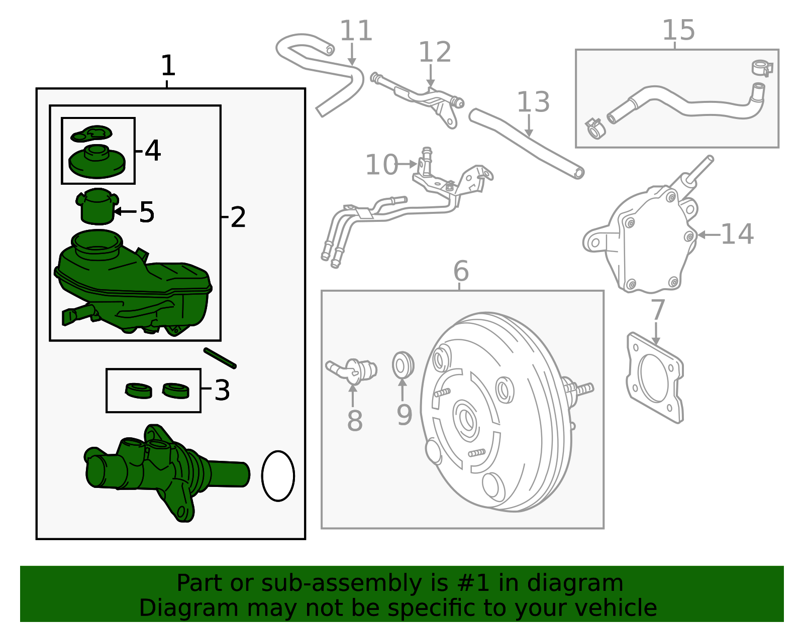 47201-02660 - Master Cylinder 2014-2019 Toyota Corolla | Toyota San ...