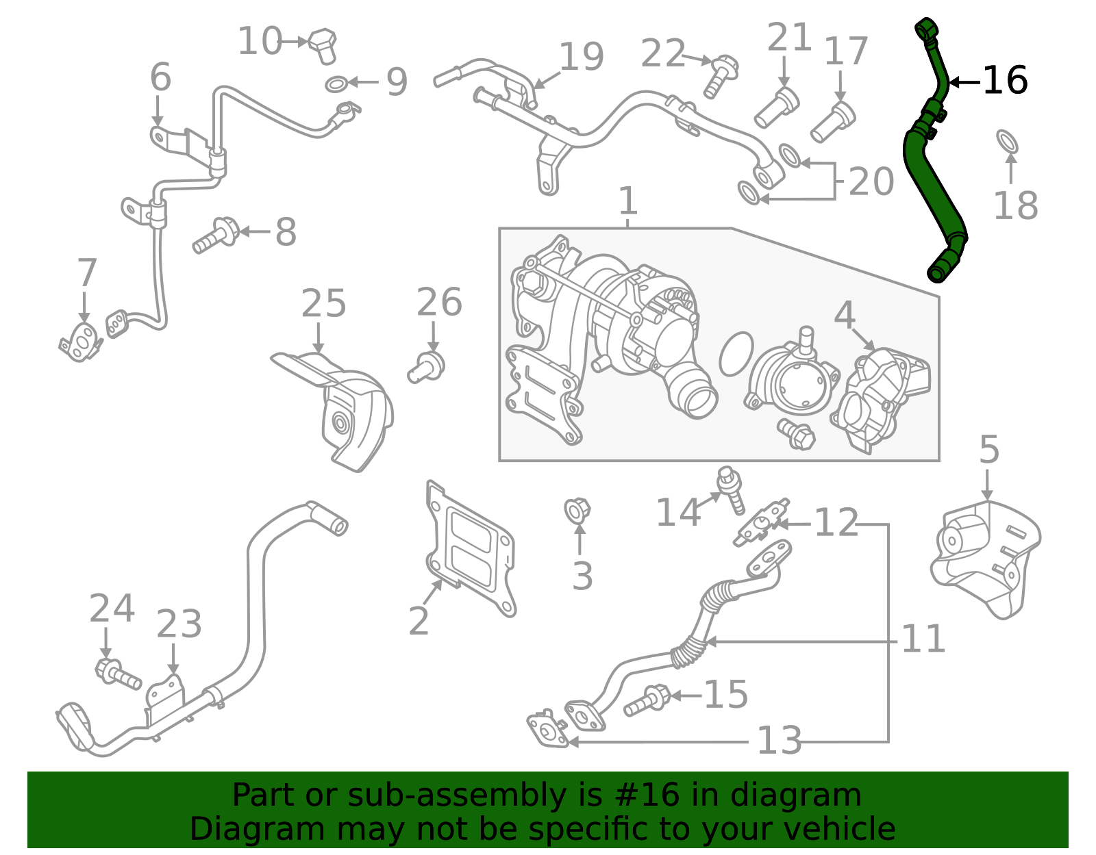 Coolant Hose - Reliable OEM Engine Cooling 28235-2M900 | AutoNation Parts