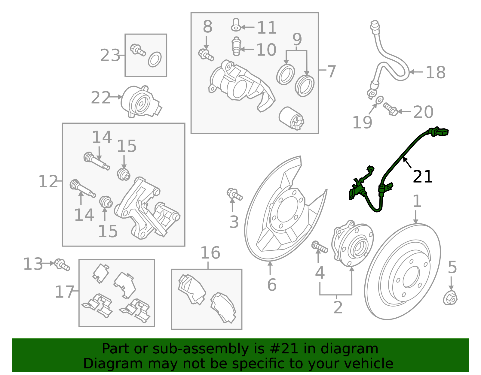 KA0K-43-7EYA - ABS Sensor 2016-2025 Mazda CX-5 | Mazda Parts Connect