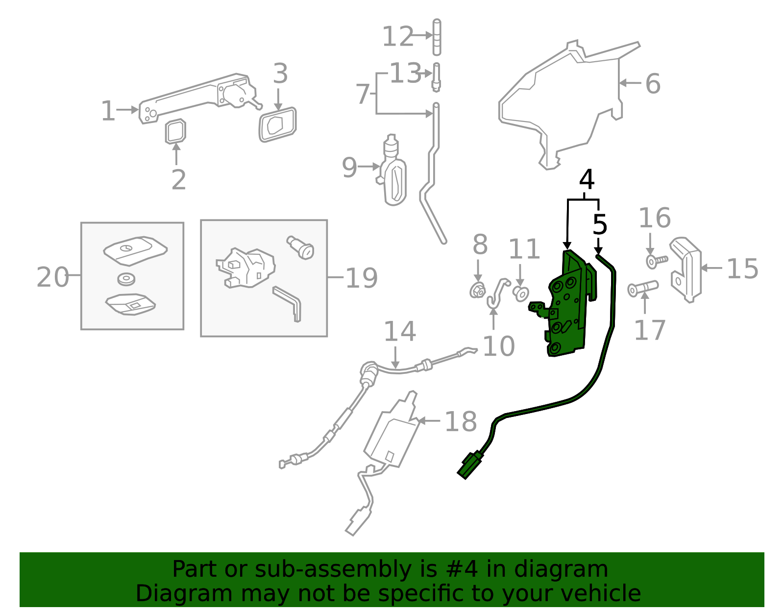 463-720-19-03 - Lock Assembly 2019-2024 Mercedes-Benz | Mercedes-Benz ...