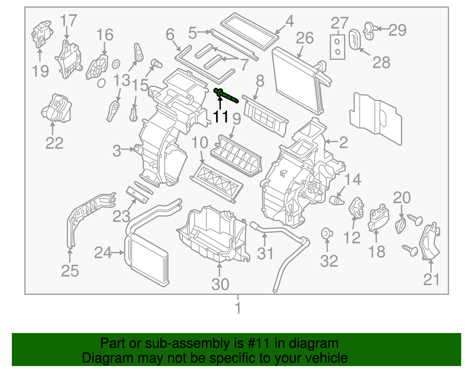 2012-2017 Hyundai Veloster Temp Sensor 97614-2V000 | OEM Parts Online