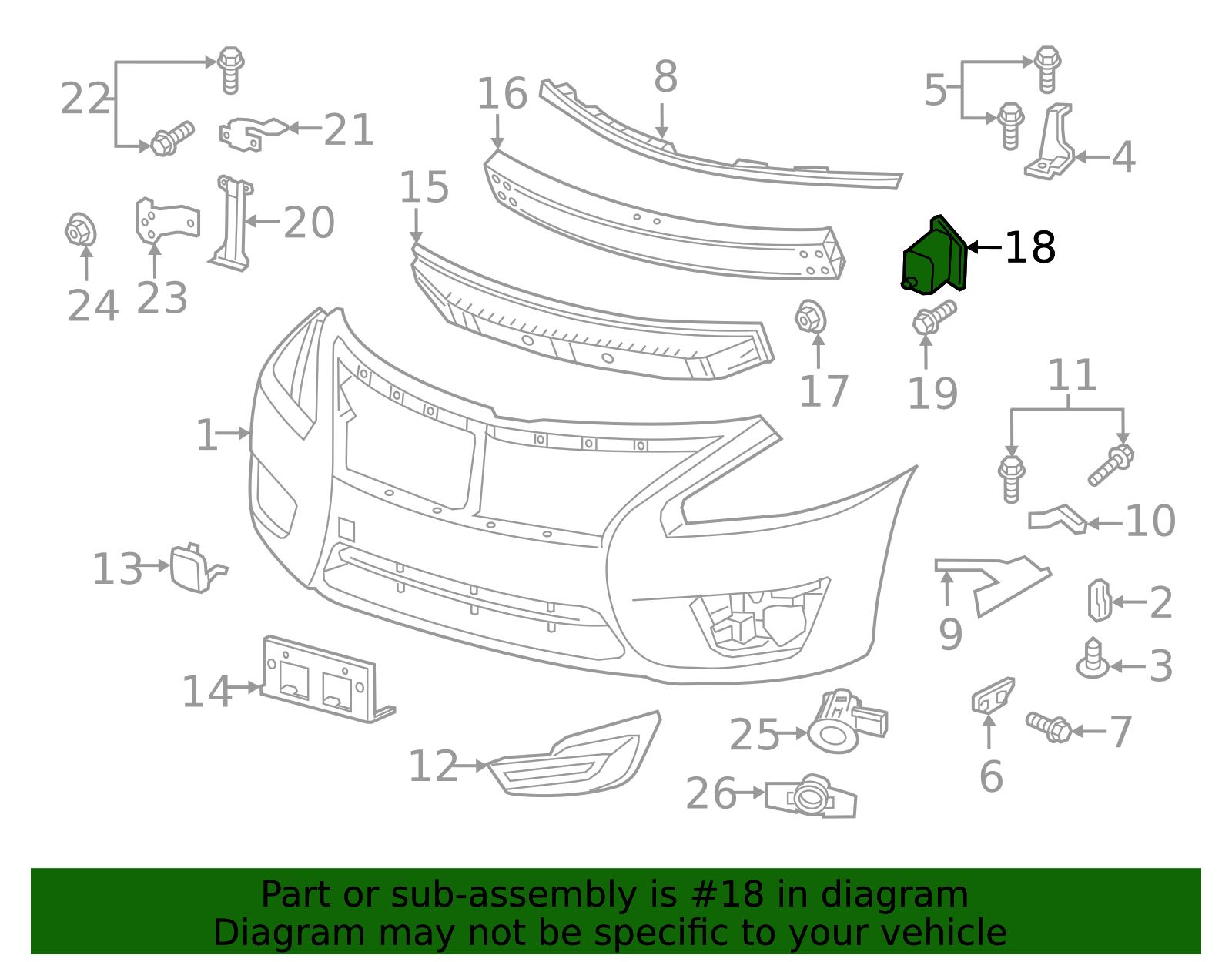 2013-2023 Nissan Reinforced Bracket 62211-3TA0A | Bill Kay Nissan Parts
