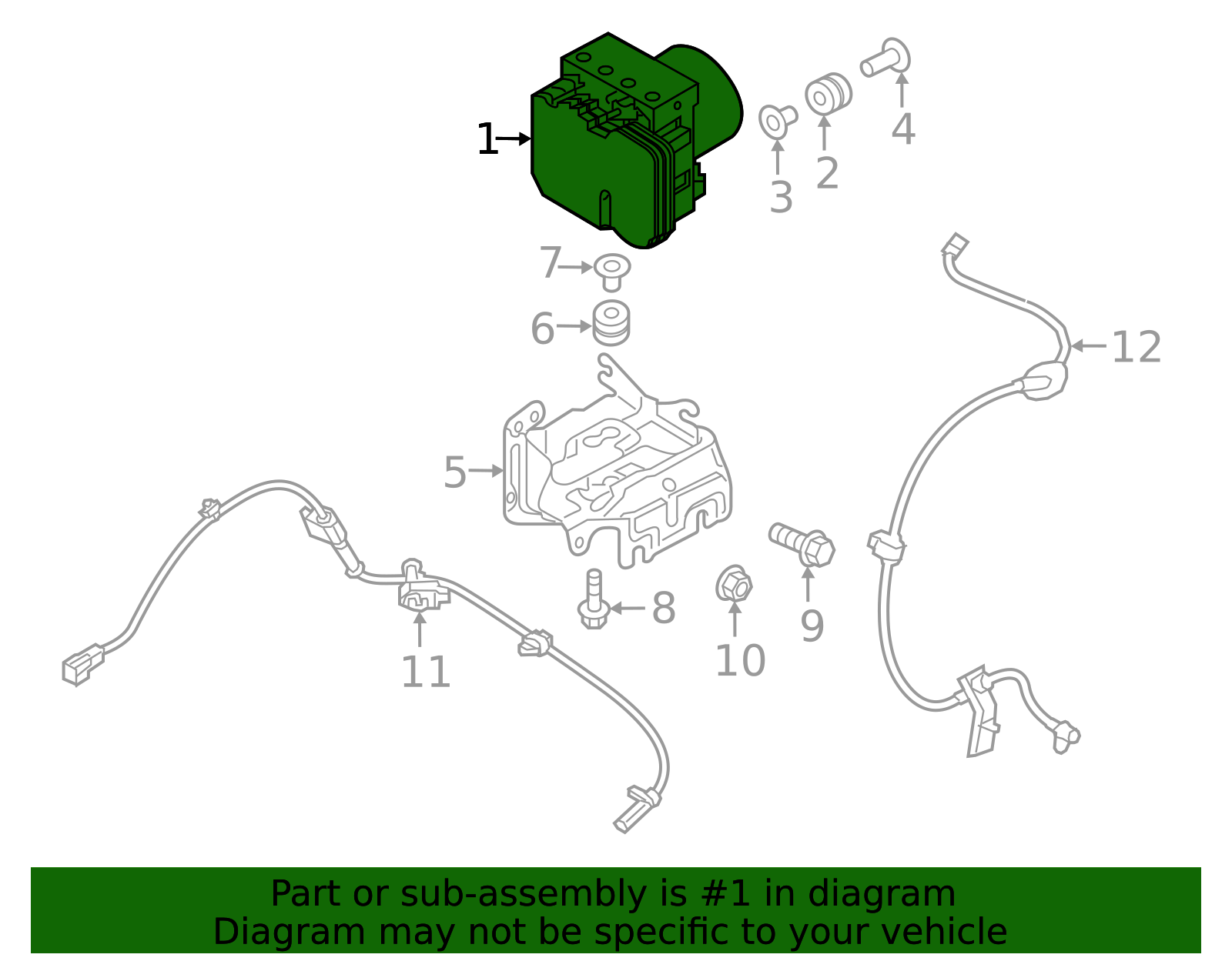 2018 Mazda 6 ABS Control Unit GBYH-43-7A0C | RealMazdaParts.com