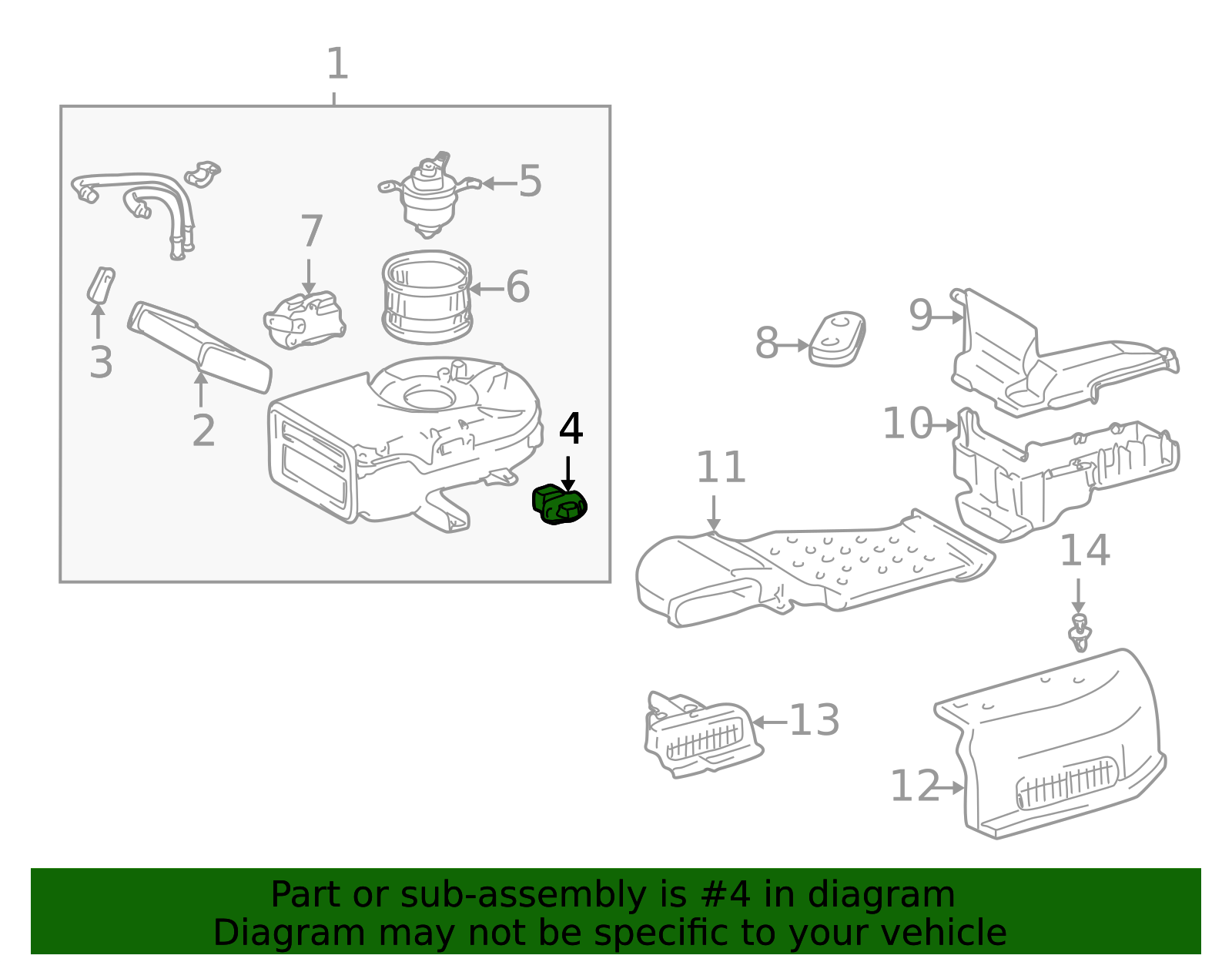87138-08040 - Toyota Resistor 1998-2003 Toyota Sienna | Performance ...