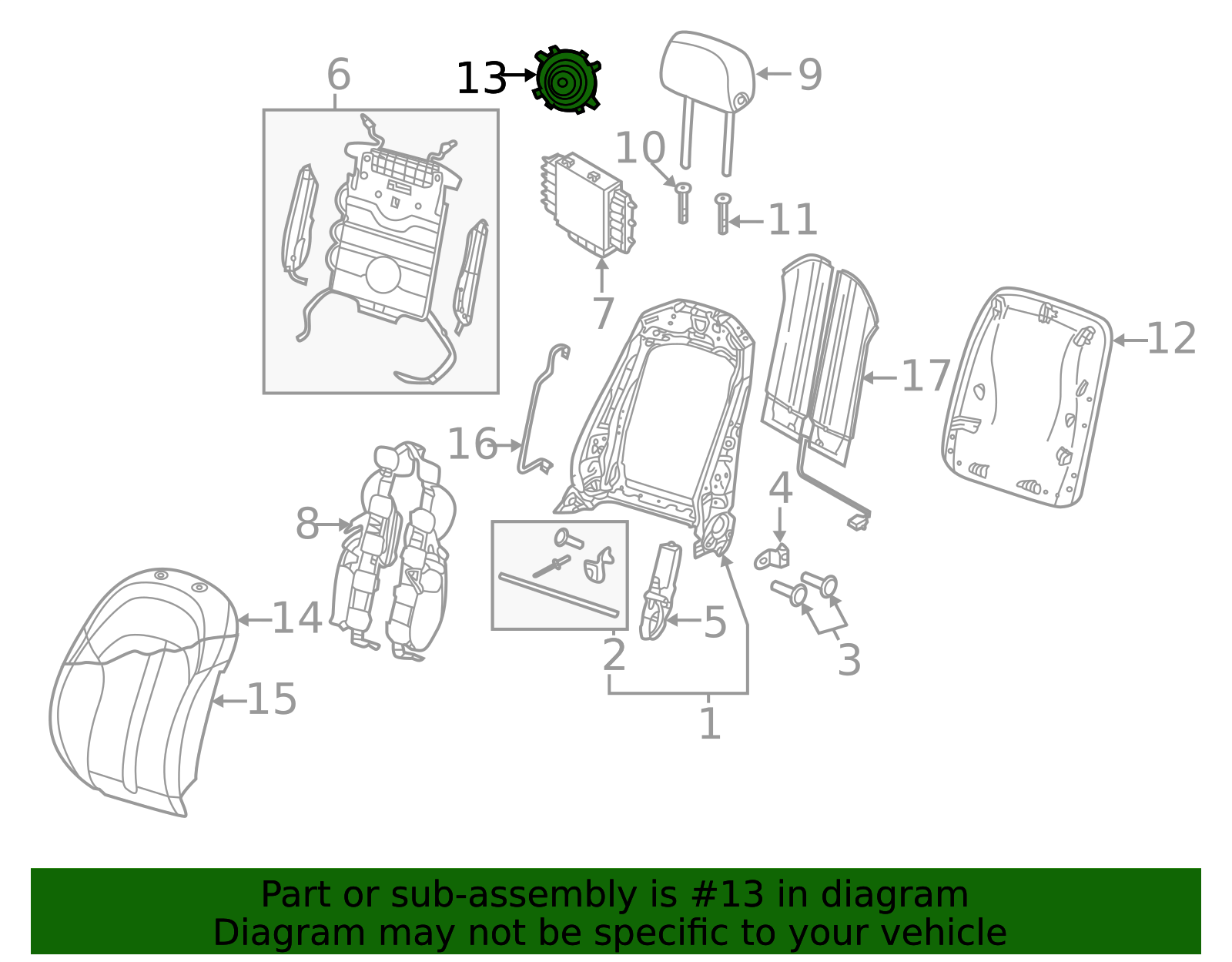 2017-2025 Audi Fan Motor 4N0-963-575-A | TascaParts.com