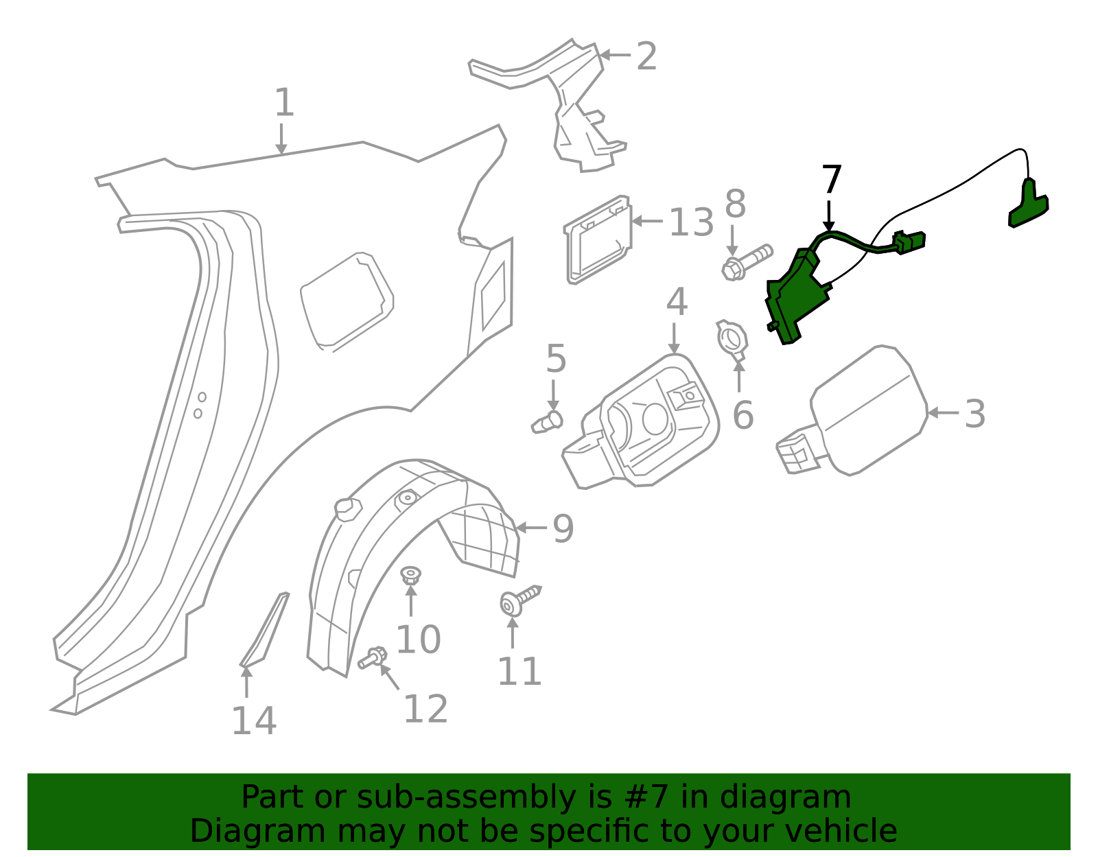 81590-B1000 - High-Quality Fuel Filler Door Lock Actuator for 2015-2025 ...