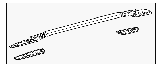 2011-2020 Toyota Sienna Side Rail 63407-08030 | Toyota Parts Center
