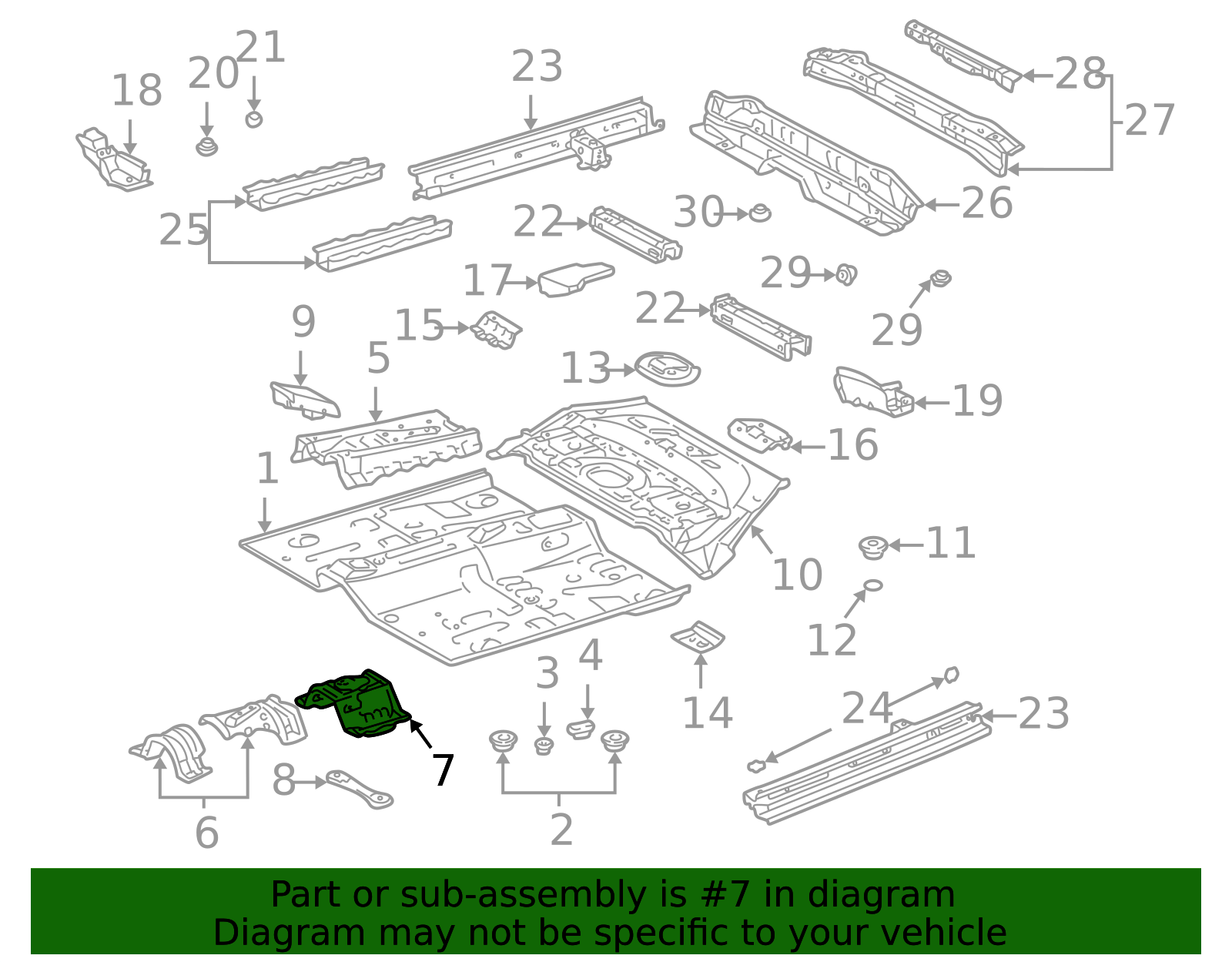 2000-2006 Toyota 2000-2006 Toyota - Seat Belt Anchor 58161-52010 ...