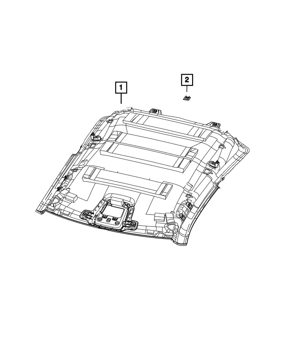 2024-2025 Mopar Module Bracket 68541254AA | Mopar eStore
