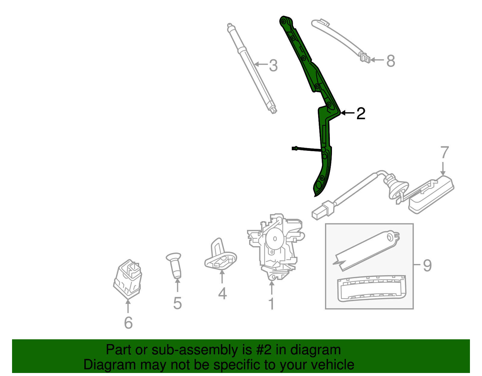 90568-9PJ0A - Object Sensor 2013-2020 Nissan Pathfinder | Nissan Parts ...