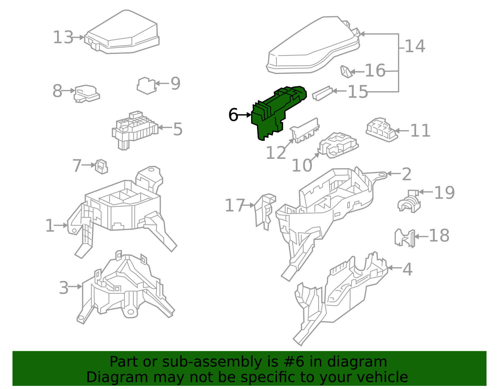 2021-2024 Toyota Venza Junction Block 82610-48050 | Toyota Parts Center