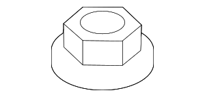 2007-2020 GM Multi-Purpose Nut 11561435 GM | GMPartsDirect.com