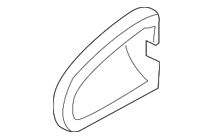 2010-2019 Volkswagen Lock Cylinder Cap 1K8-837-879-GRU | OEM Parts Online