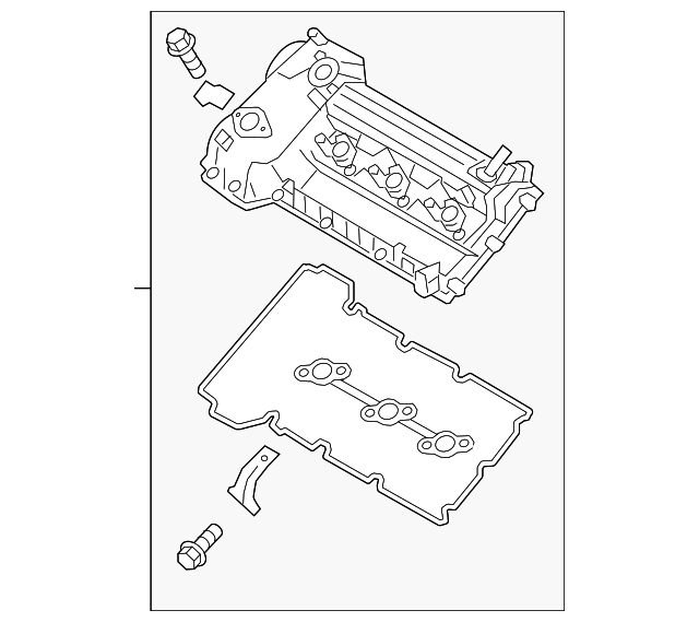 2012-2014 Kia Valve Cover 22410-3C170 | OEM Parts Online