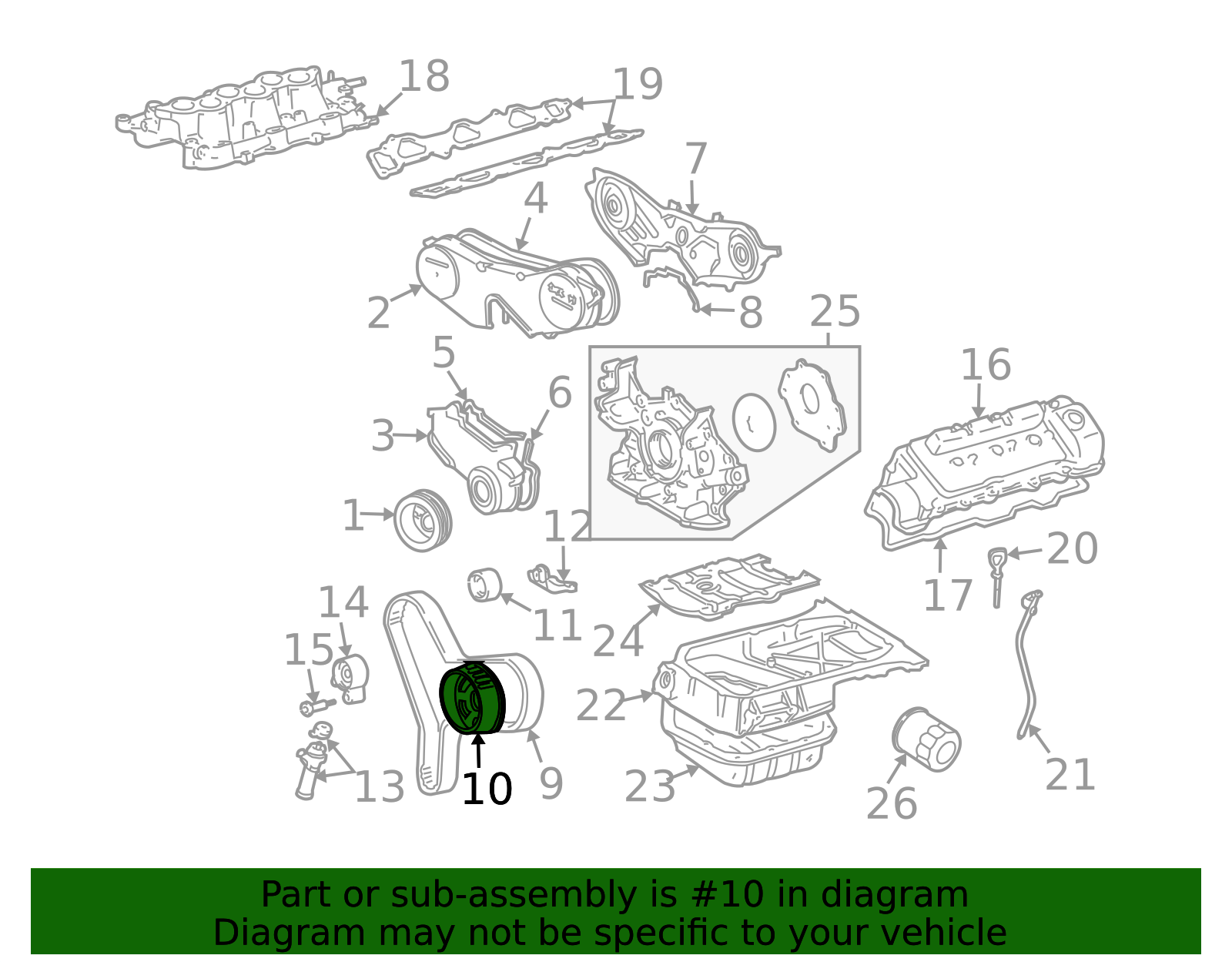 13523-20020 - Engine Timing Camshaft Gear 1994-2010 Toyota | Toyota San ...