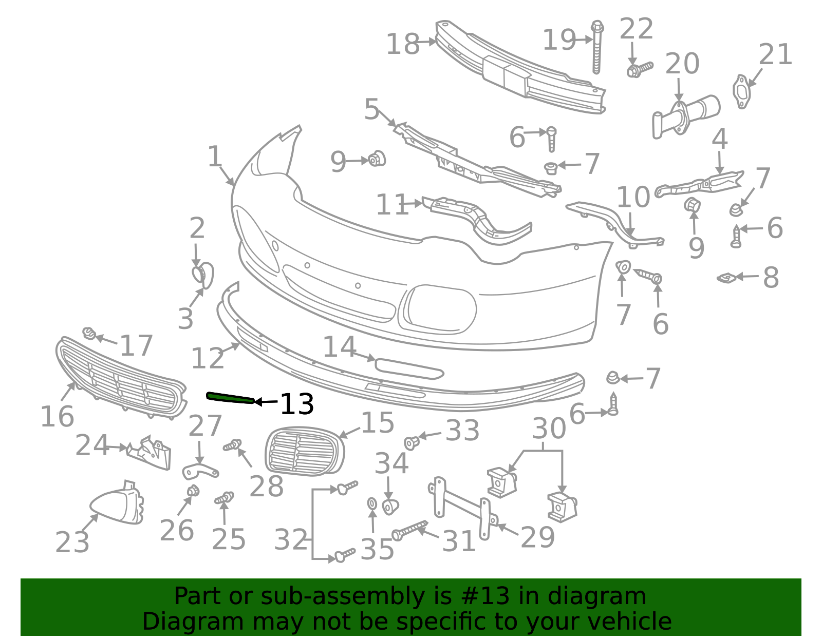 Spoiler Reinforcement 996-505-755-00 | OEM Parts Online
