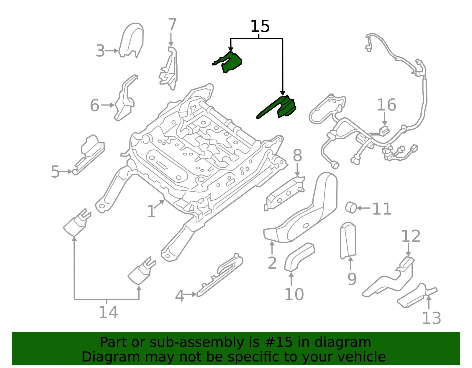 87509-3JA0A - Track Cover Official Nissan Parts Store