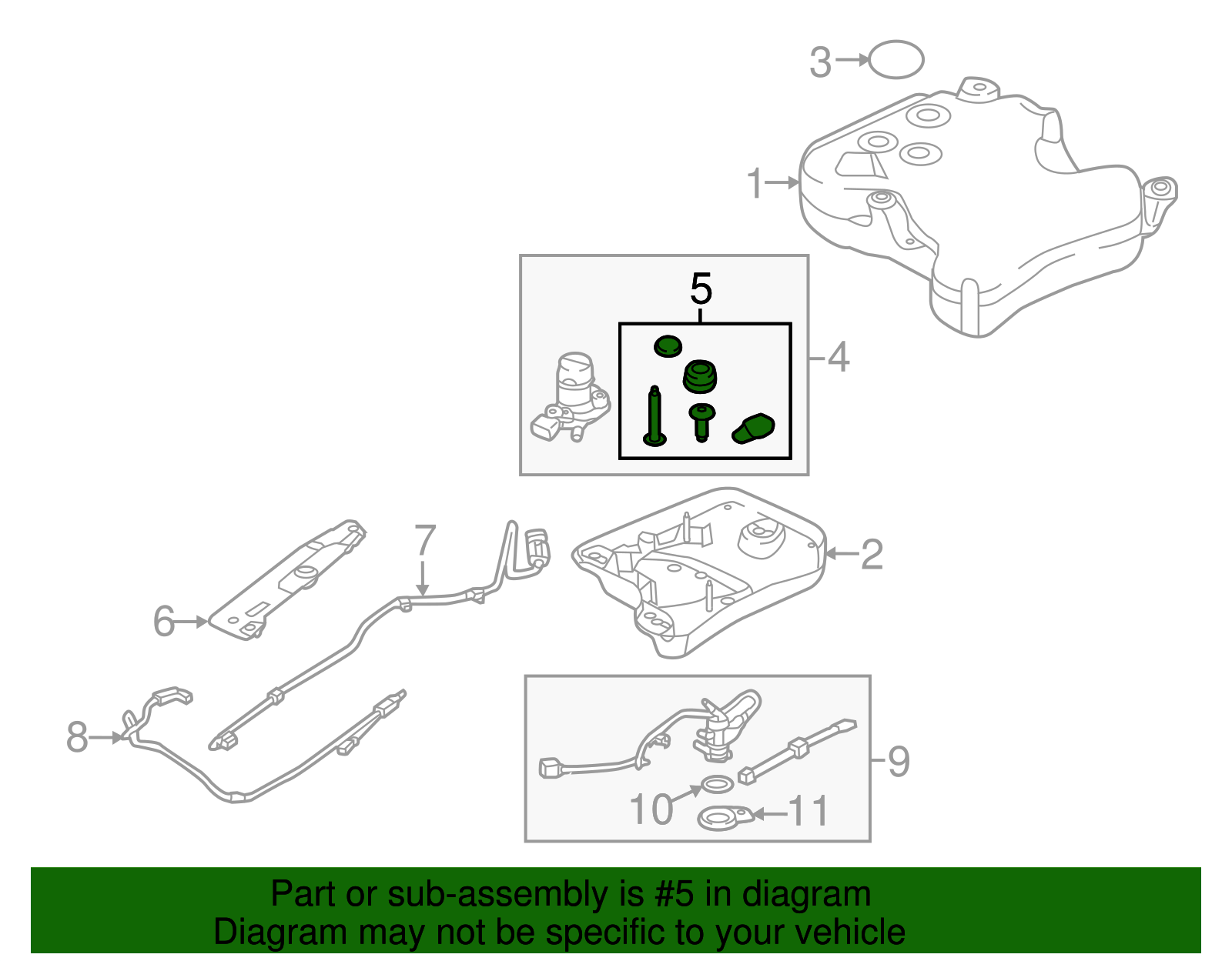 2015 Volkswagen Pump Assembly Repair Kit 5Q0-198-975 | OEM Parts Online