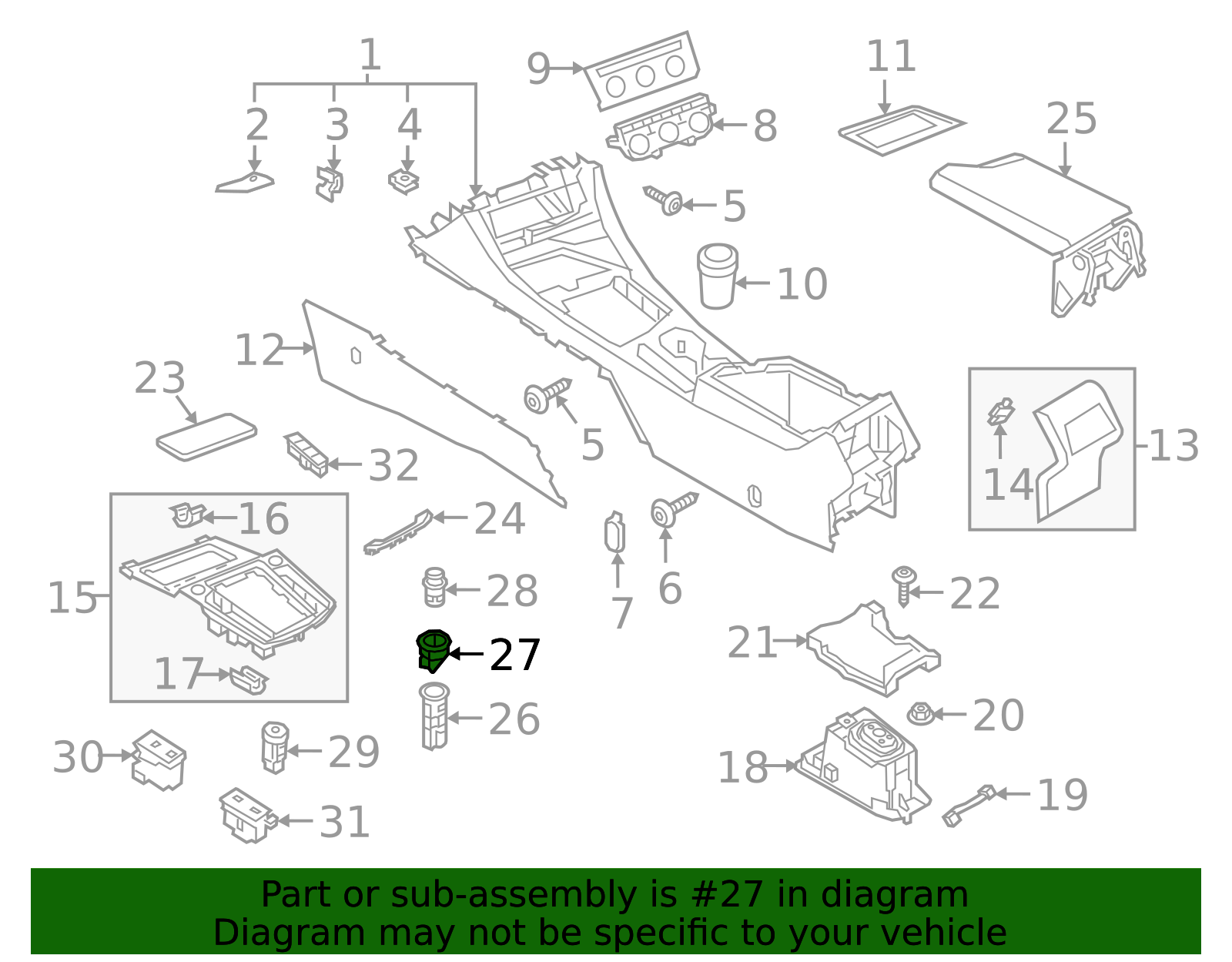 6Y0-919-341-9B9 - 12 Volt Accessory Power Outlet Housing 2006-2025 ...