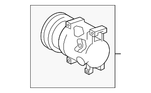 2012 Toyota RAV4 A/C Compressor 88310-42334 | Toyota OEM Direct