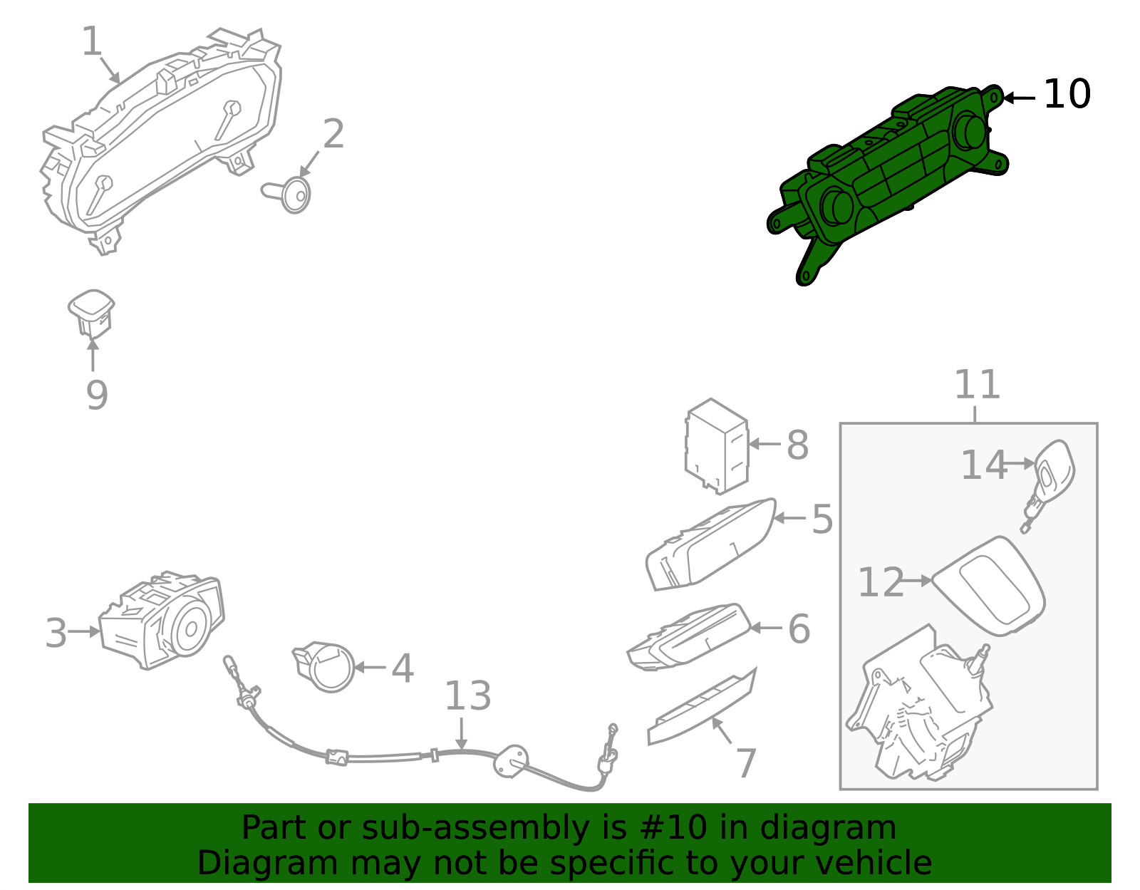 KT1Z-19980-AZ - Heater Control 2019-2023 Ford Transit Connect | Ford ...