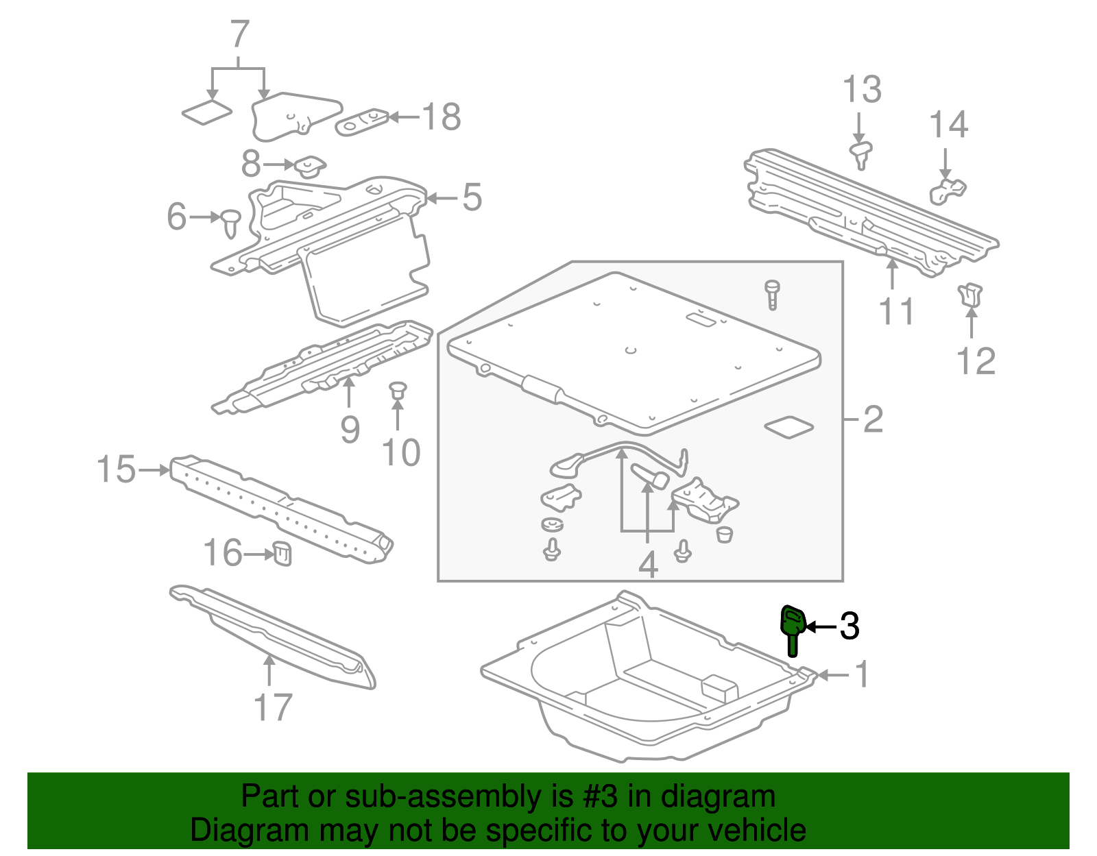 91550-S10-013 - Cover Clip 1997-2001 Honda CR-V | Honda Parts Online