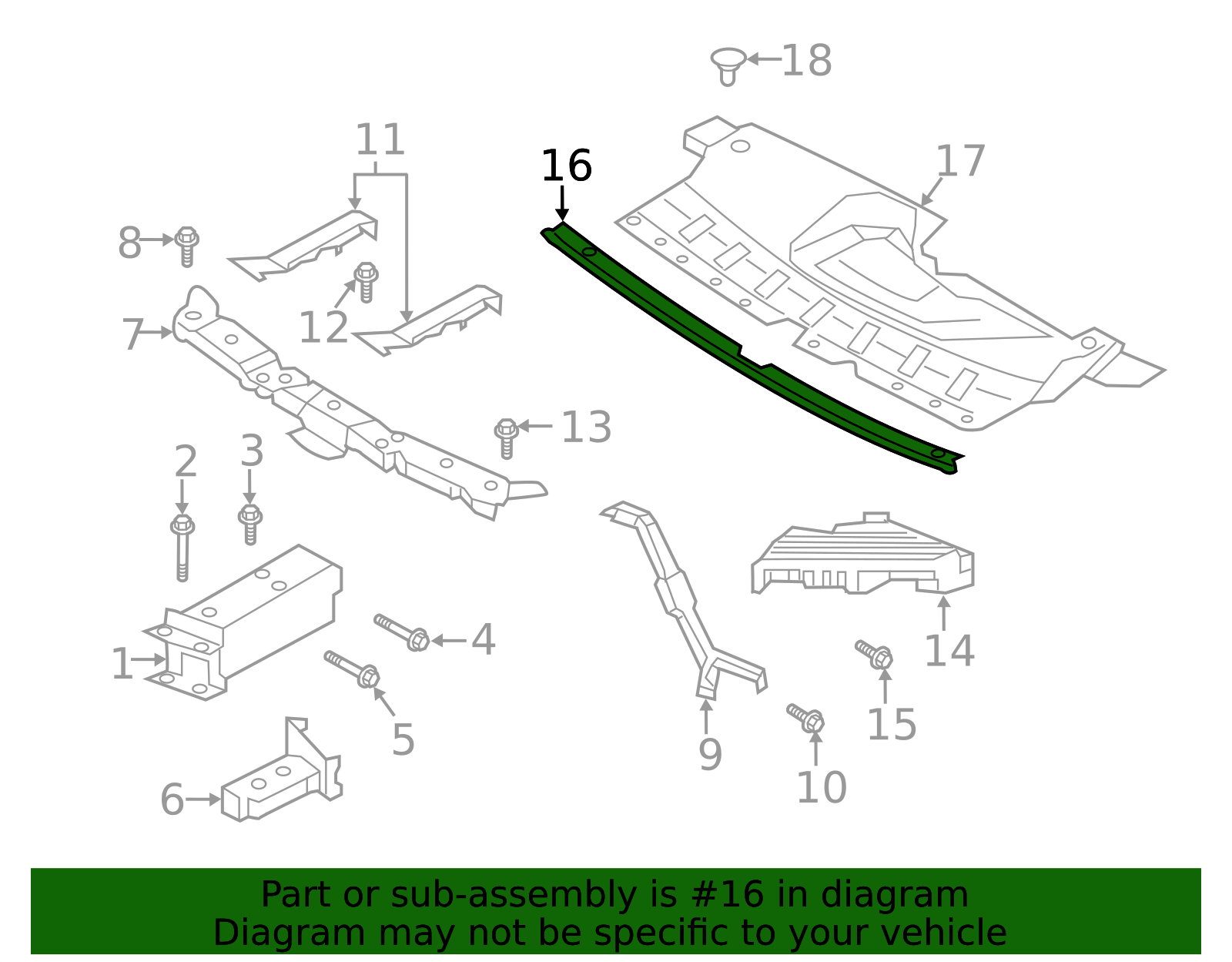 65810-5NA0B - High-Quality Seal for 2019-2025 INFINITI QX50 ...
