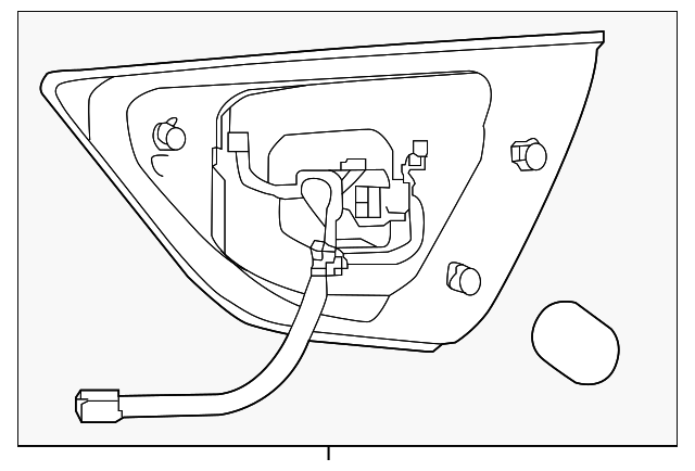 2019-2023 Nissan Maxima Backup Lamp Assembly 26545-9DJ0A | Team Nissan Inc.