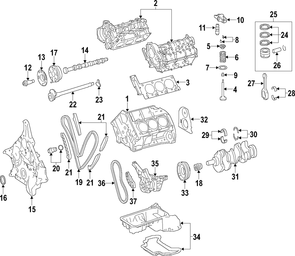 Genuine Shaft for 272-030-28-72 | MB Direct Parts