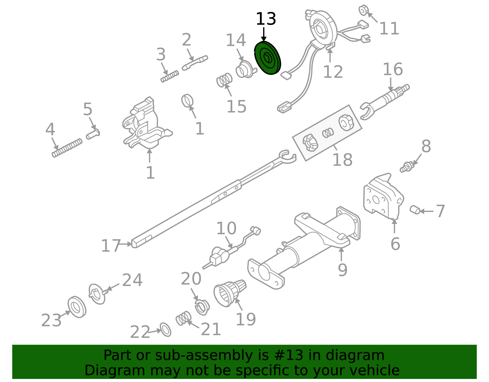 Steering Shaft Lock Plate 26094767 | Awesome Parts GM