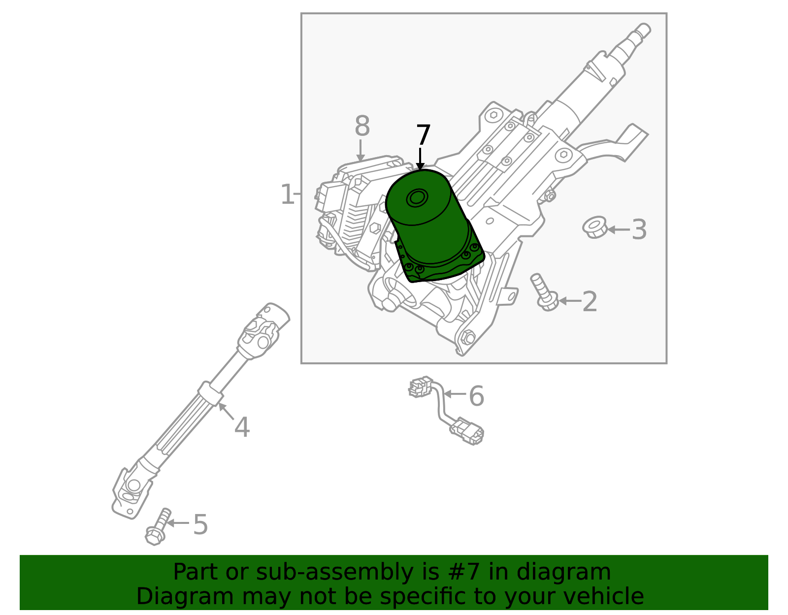 2014-2016 Kia Cadenza Motor 56330-4M000 | QuirkParts