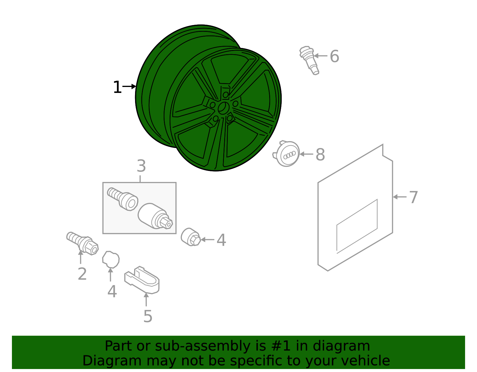 4KE-601-025-AP - Audi Wheel, Alloy 2020-2023 Audi | Performance Auto Parts