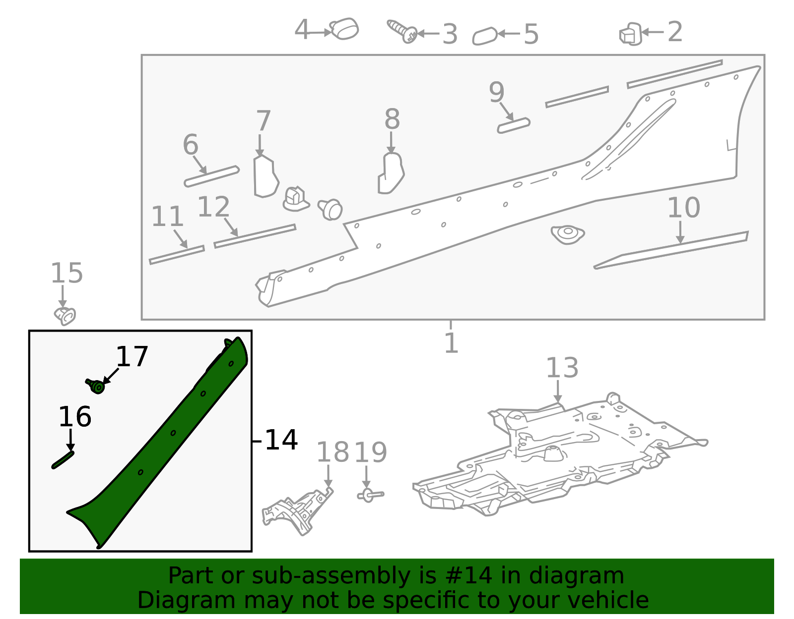 62404-11020-B0 - High-Quality Windshield Molding for 2021-2023 Lexus ...