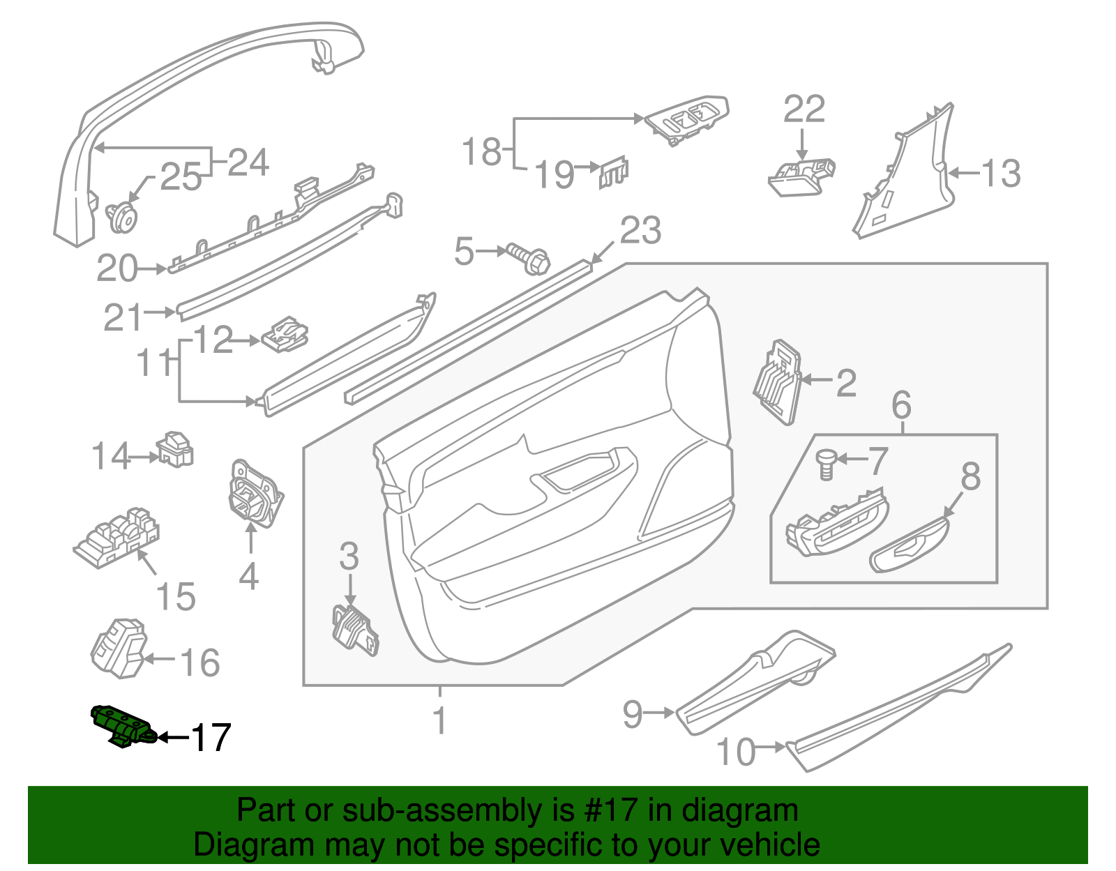 31433418 - Memory Switch - 2017-2020 Volvo | Volvo OEM Parts Direct